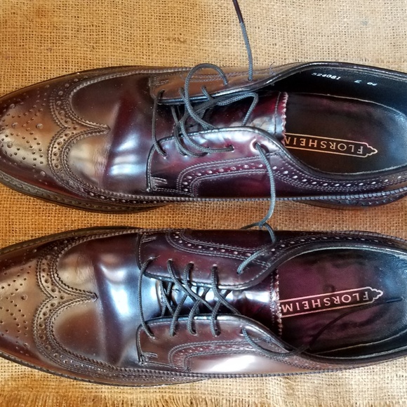 Florsheim | Shoes | Mens Florsheim Kenmore Wingtip Cordovan Shoe | Poshmark